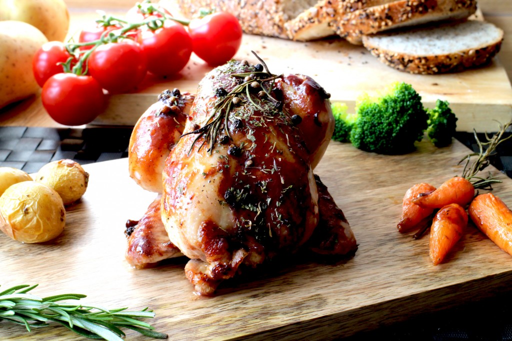 Farm To Kitchen Table Whole Roasted Poussin Dinner Recipe